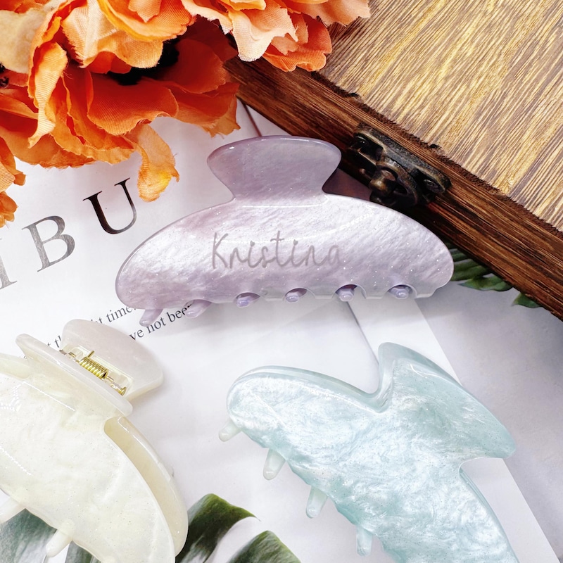 Pink Bride Clips - Etsy