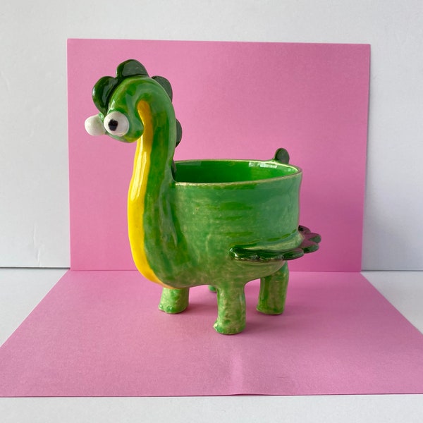 Ceramic Dinosaur - Etsy