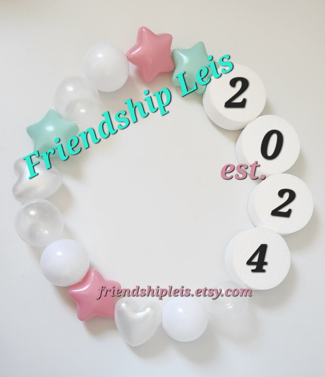 Friendship Bracelet Style Lei or Sash - Etsy