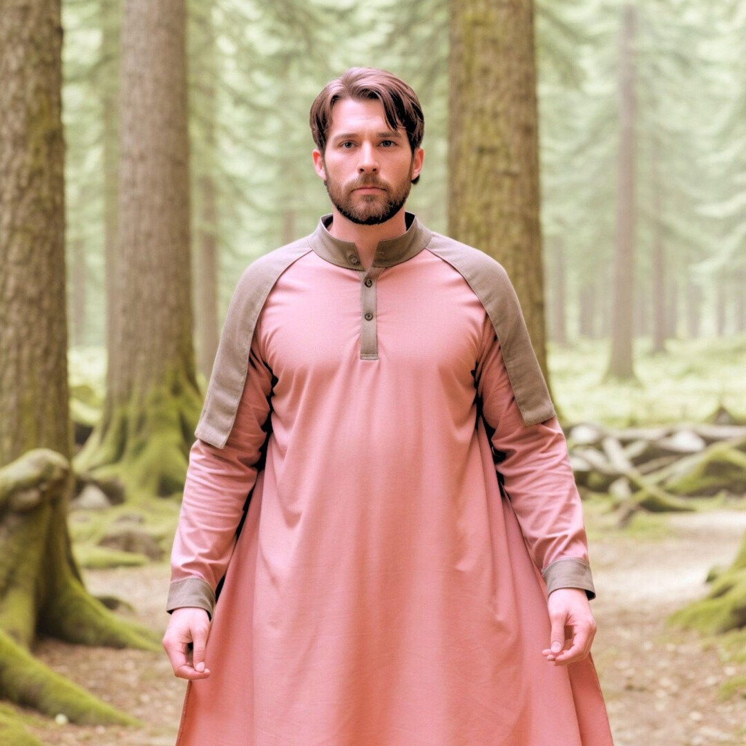 Dusky Ancient Men Medieval Tunic Renaissance Men's Warrior Robe ...