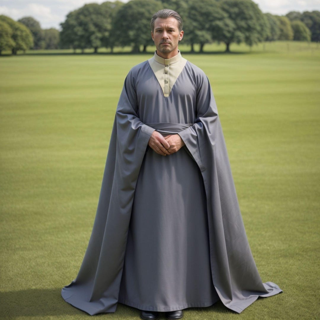 Medieval Cloak Men's Robe | Unisex Renaissance Priest Costume ...