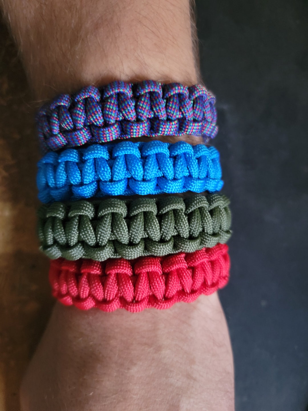 Paracord Bracelets, Keychains, and Fidget Toys - Etsy