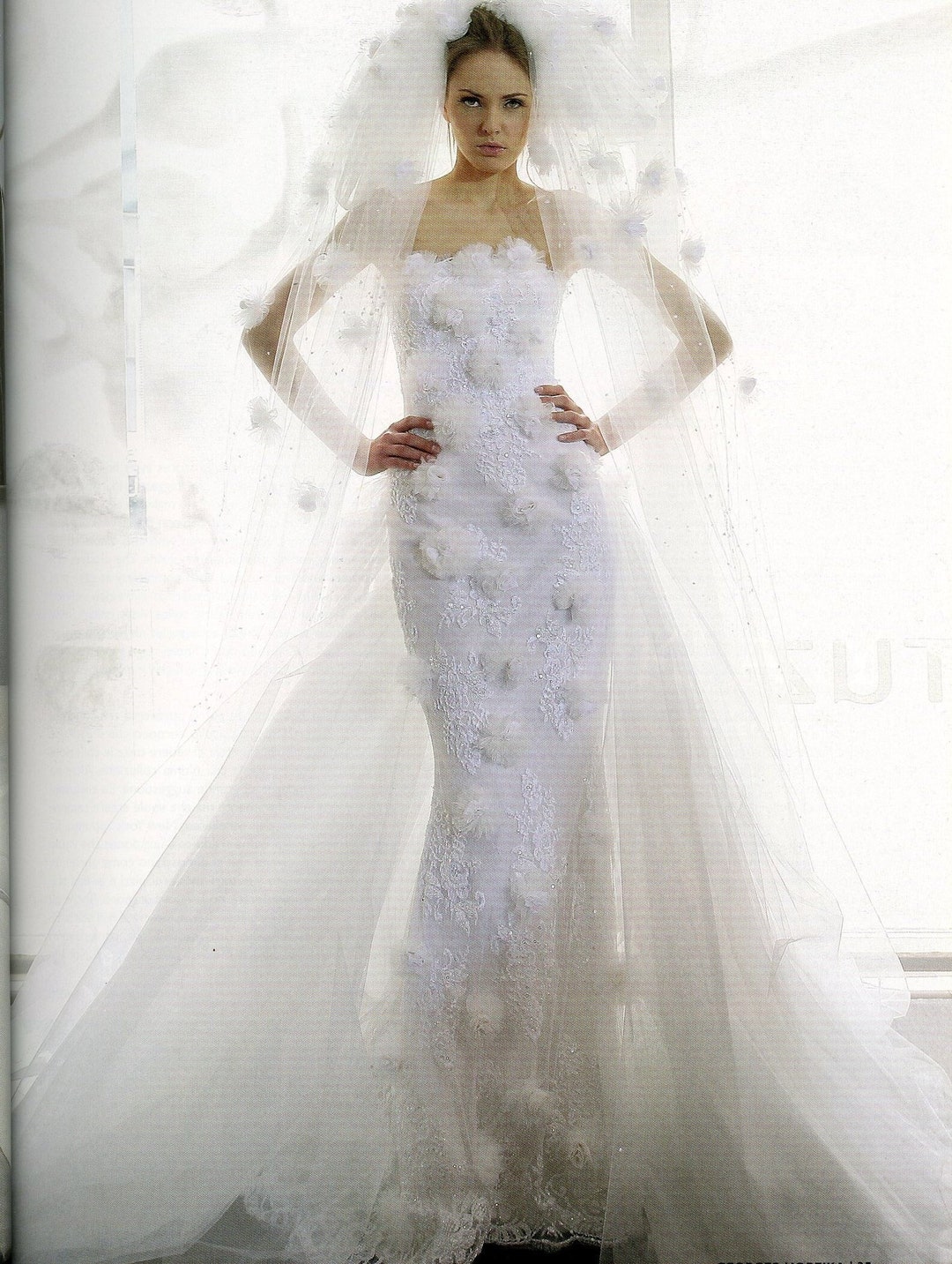 2000s Fall Winter Bridal Fashion Magazine European Designers Wedding ...