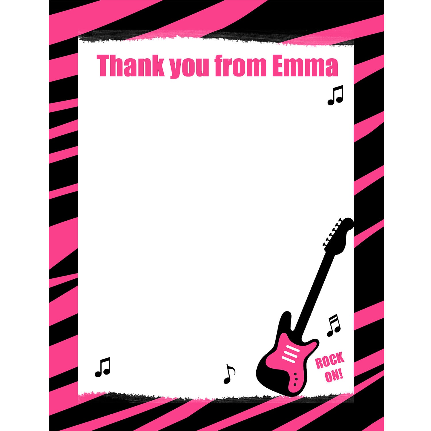Pink Zebra Star