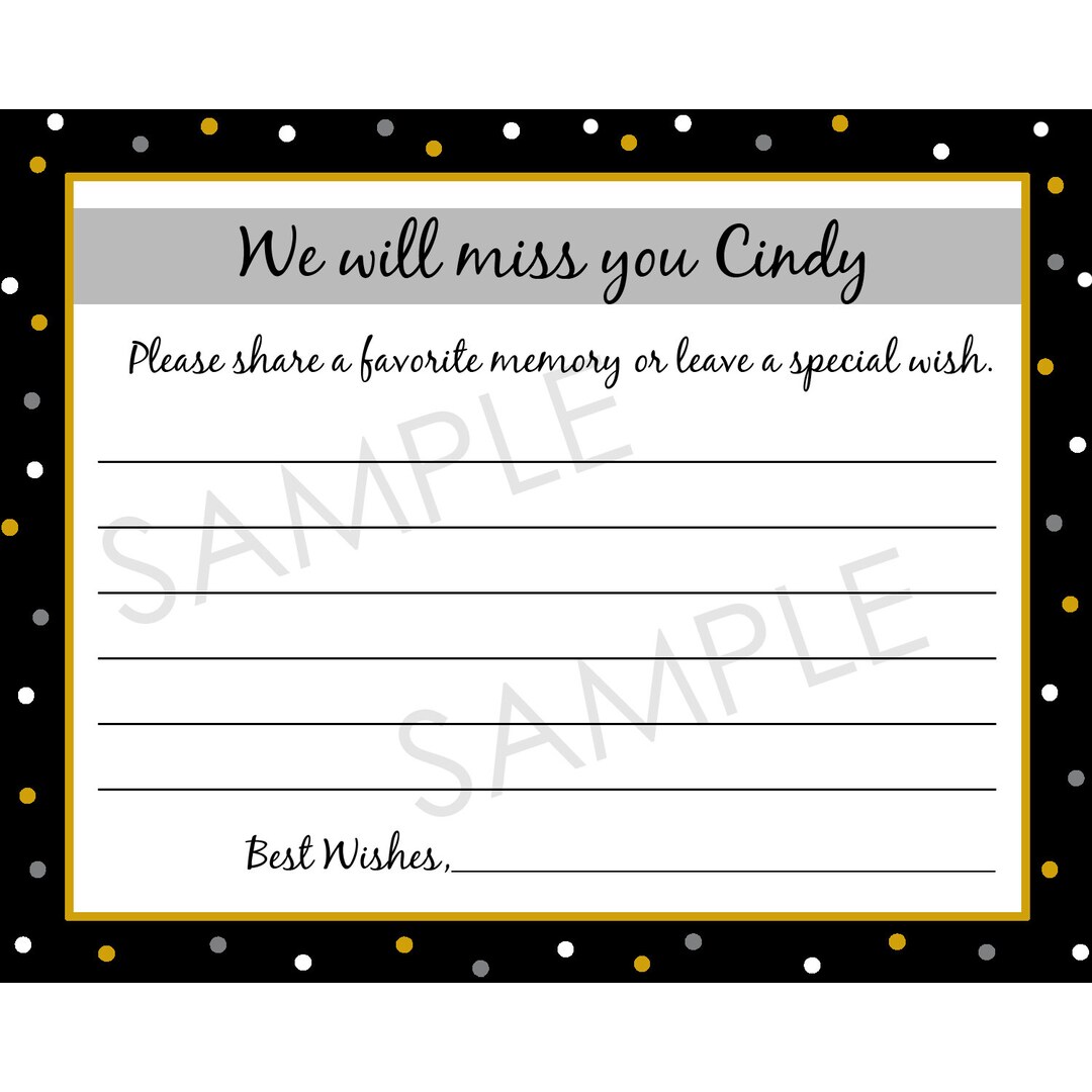 50 Retirement Cards - Retirement Advice Cards - Retirement Memory and ...