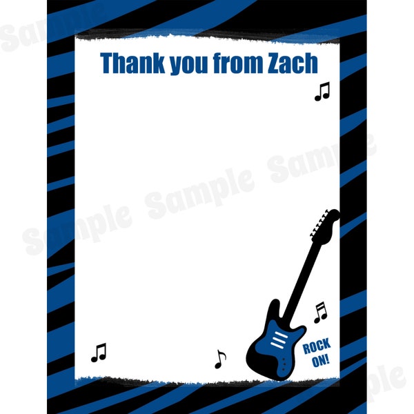 Rock Star Thank You - Etsy