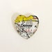 Denver Vintage Map Magnet. Heart Shaped, Denver Magnet, Map Gifts ...