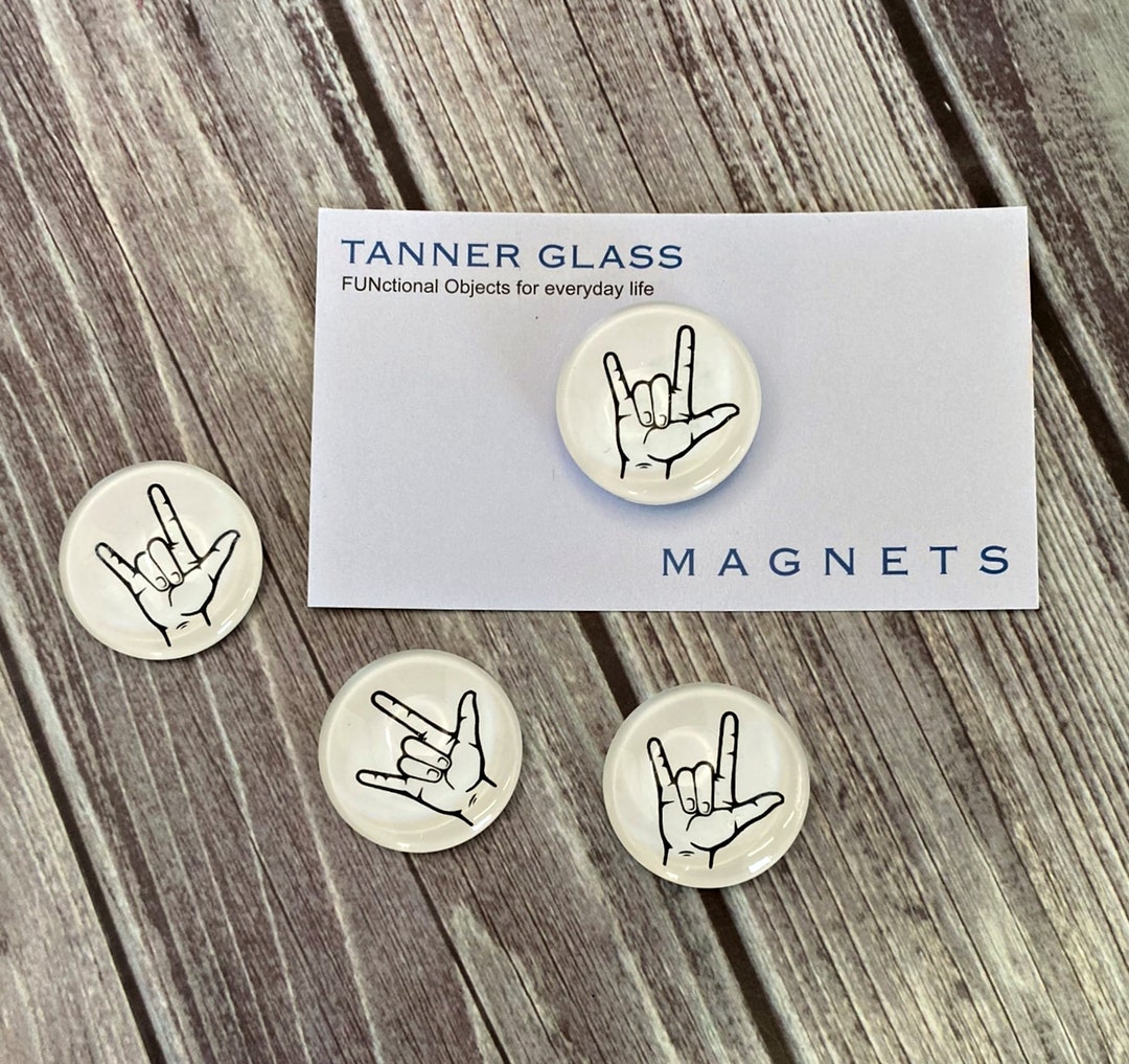 ILY Magnet, American Sign Language Magnet, ASL Gift Ideas, I Love You ...