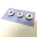 Triathlon Magnets, Swim Bike Run Magnet Set, Fridge Magnets, Workout ...