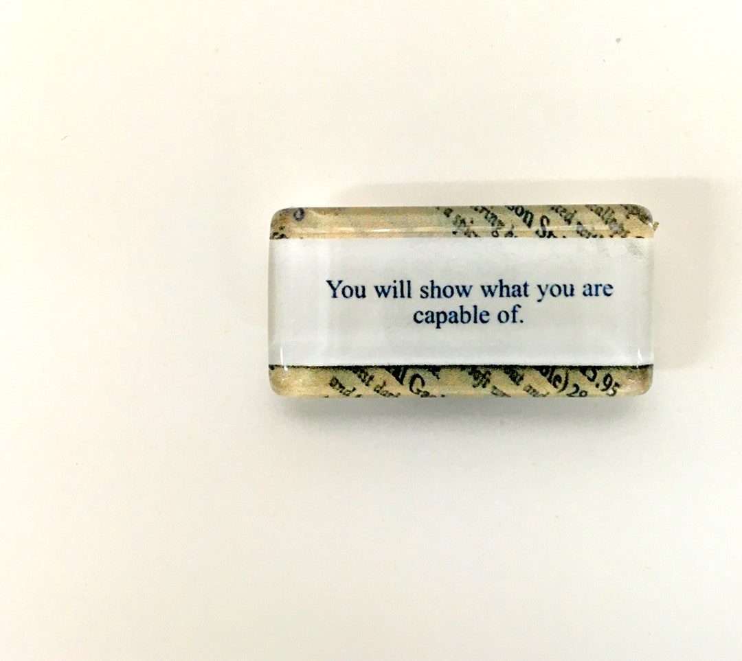 Positive Inspiration, Fridge Magnet, Unique, Uplifting Gift, Inspo ...