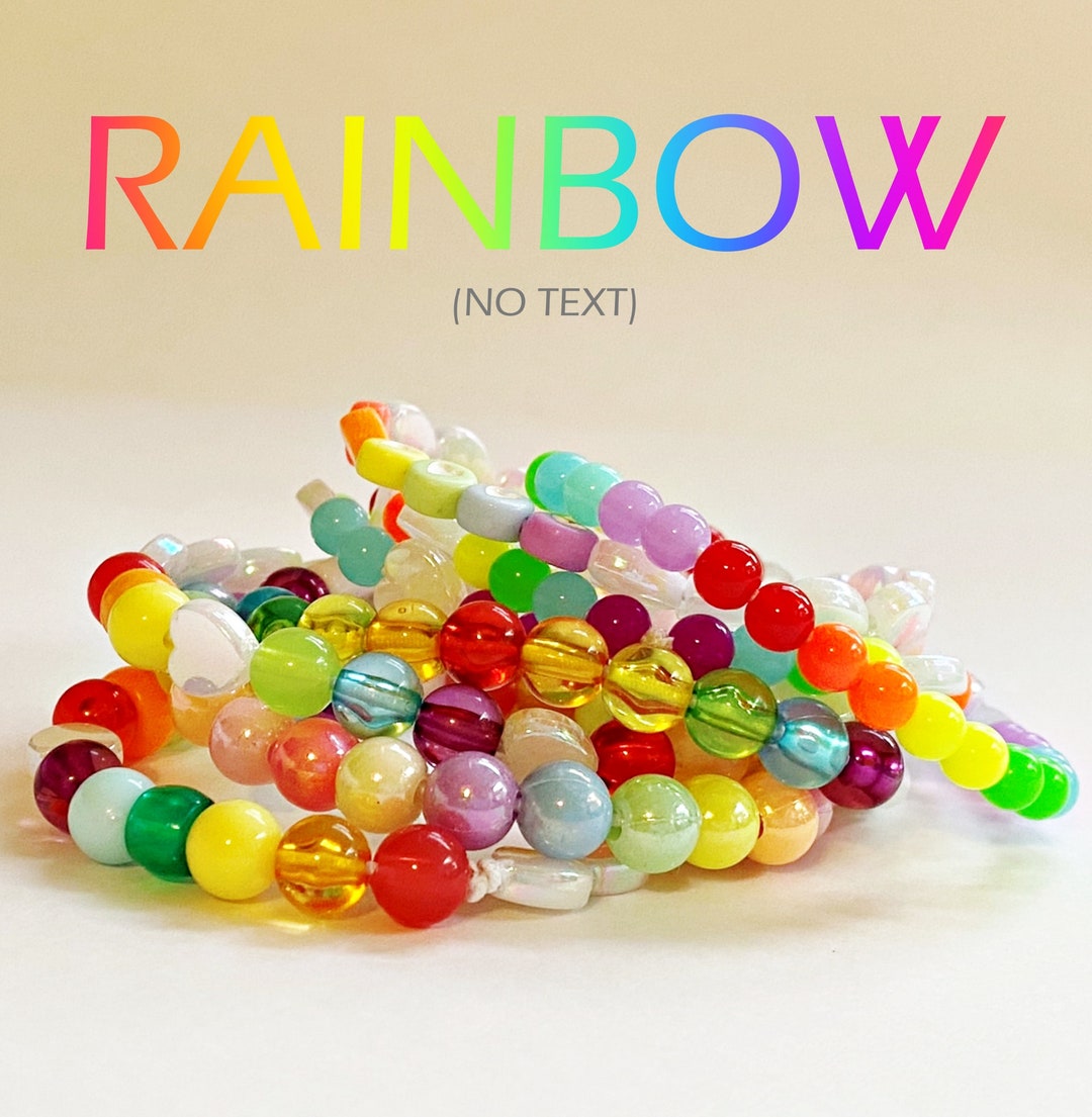 Rainbow Bracelet Set, Friendship Bracelet, Pride Bracelet Set, Rainbow ...