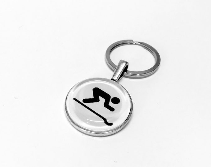 Ski Keychain, Skiing Key Chain, Gift for Skiier Teenager Teenage Teen ...
