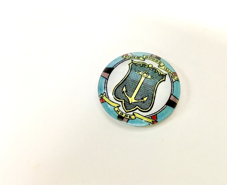 Rhode Island Magnet Set, Hope Glass Fridge Magnets, Rhode Island ...