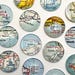 Cape Cod Vintage Map Magnets - Custom Magnet Set, Cape Cod MA Magnets ...
