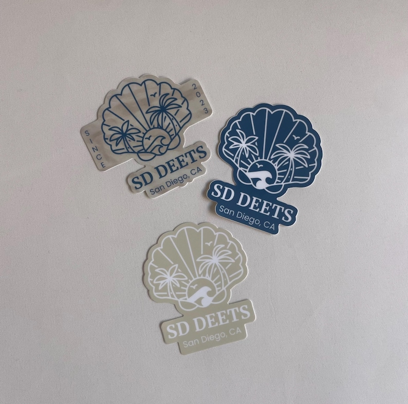 SD Deets Sticker Pack - Beach Themed - Adventure - Travel - Etsy