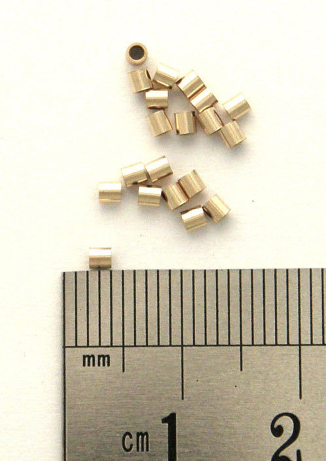 GF 2x2mm Crimp or 3x2mm Twist Crimp Beads or 3mm, 4mm Crimp Covers ...