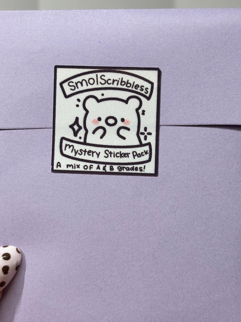 Mystery Sticker Grab Bag - Etsy