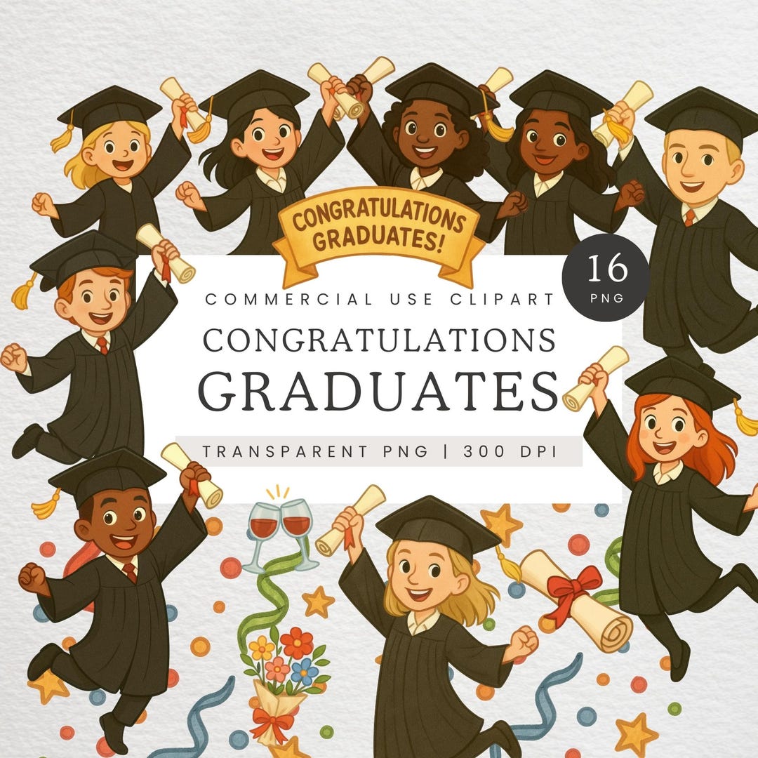 Graduation Clipart Boys Girls, Black Woman Graduate Clip Art ...