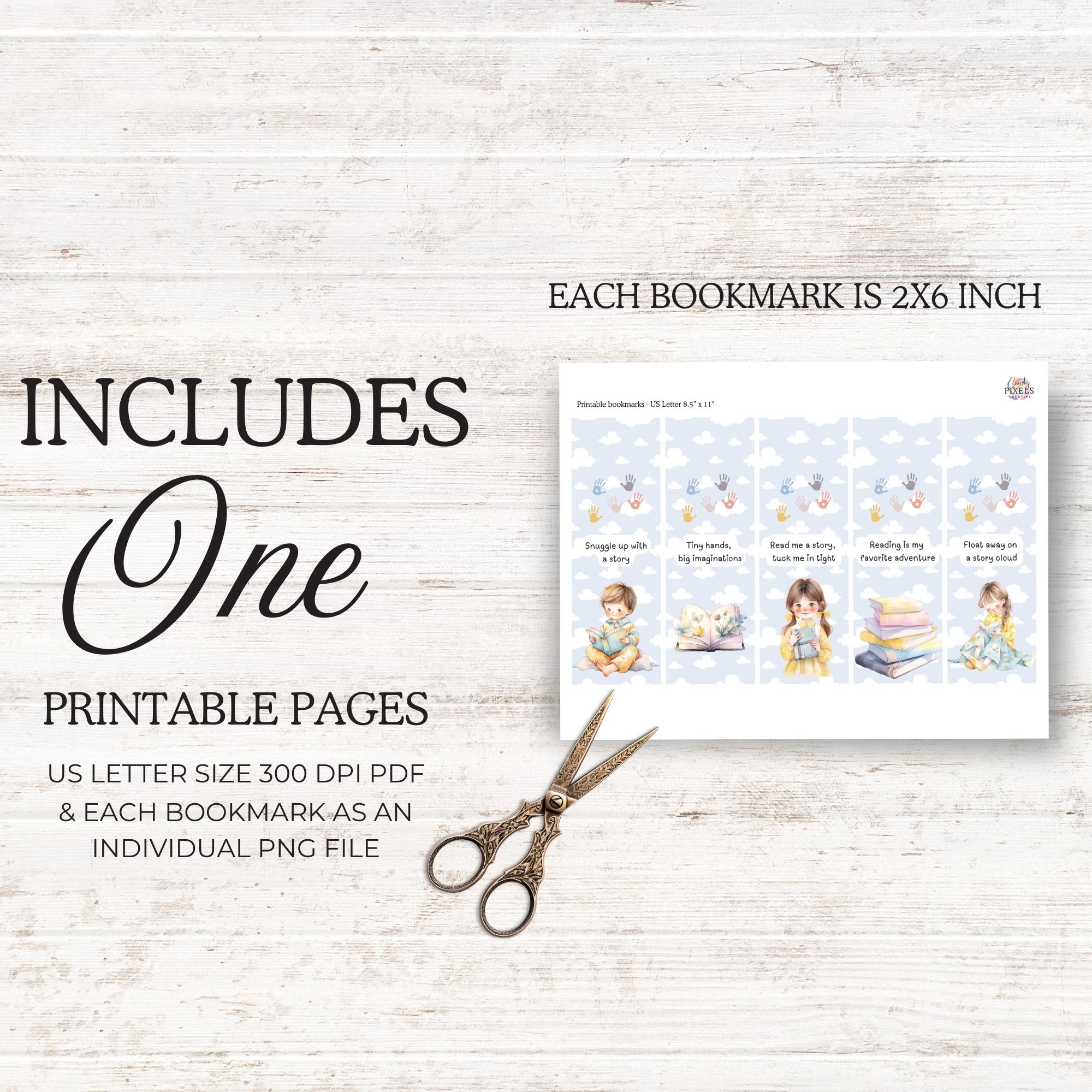 Printable Quote Bookmarks Kids, Sweet Young Reader Printable Bookmarks ...