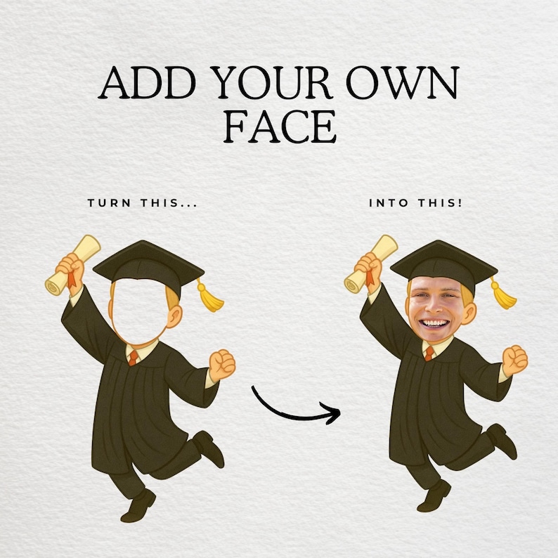 Add Your Own Face Clipart, Graduation Add Your Photo Clip Art ...