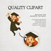 Graduation Clipart Boys Girls, Black Woman Graduate Clip Art ...