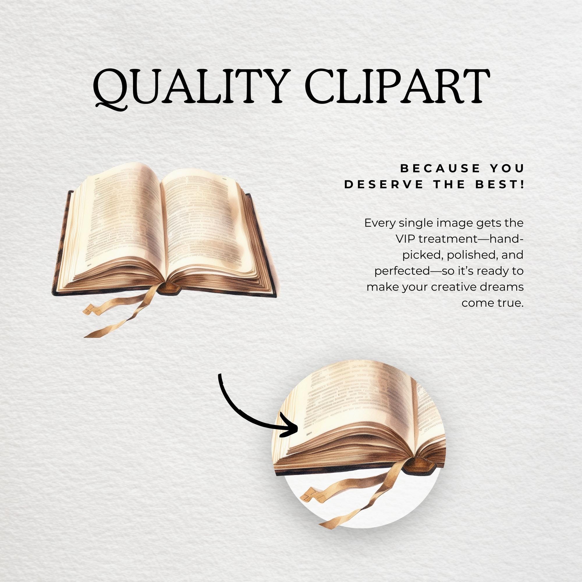 Christian Faith Clipart, Open Bible PNG, Simple Neutral Cross Clip Art ...