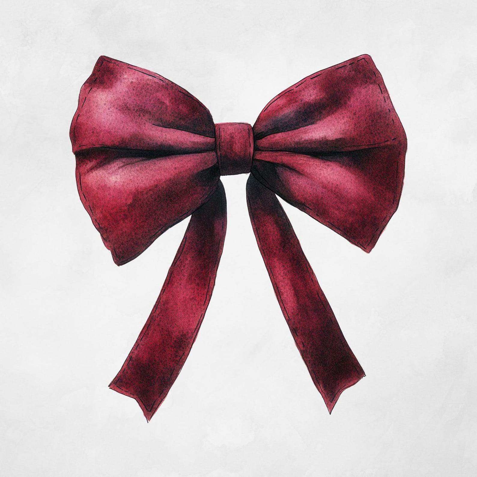 Burgundy Coquette Bow PNG, Grandmillennial Clipart, Preppy School ...
