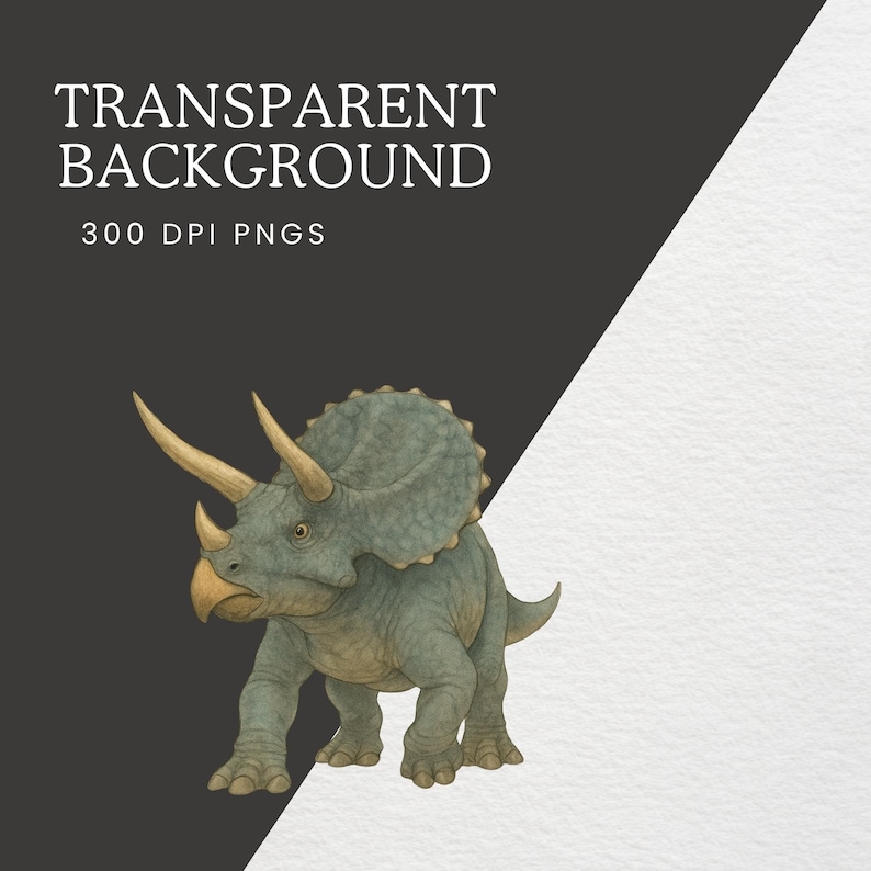 Realistic Dinosaur PNG, Watercolor Realistic Dinosaur Clip Art, T-rex ...