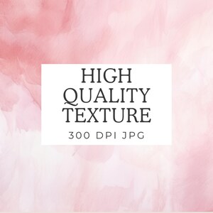 Pastel Pink Watercolor Texture Backgrounds, Blush Watercolor Washes ...