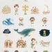 Jonah and the Whale PNG, Bible Story Clipart, Book of Jonah Clip Art ...