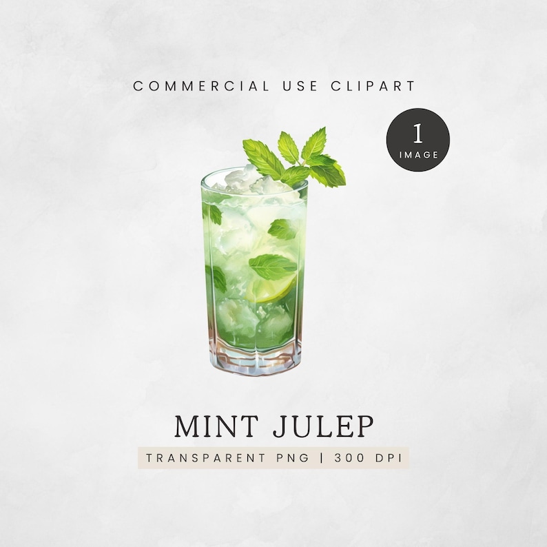 Mint Julep PNG, Signature Drinks Menu Clip Art, Mint Julep Clipart ...