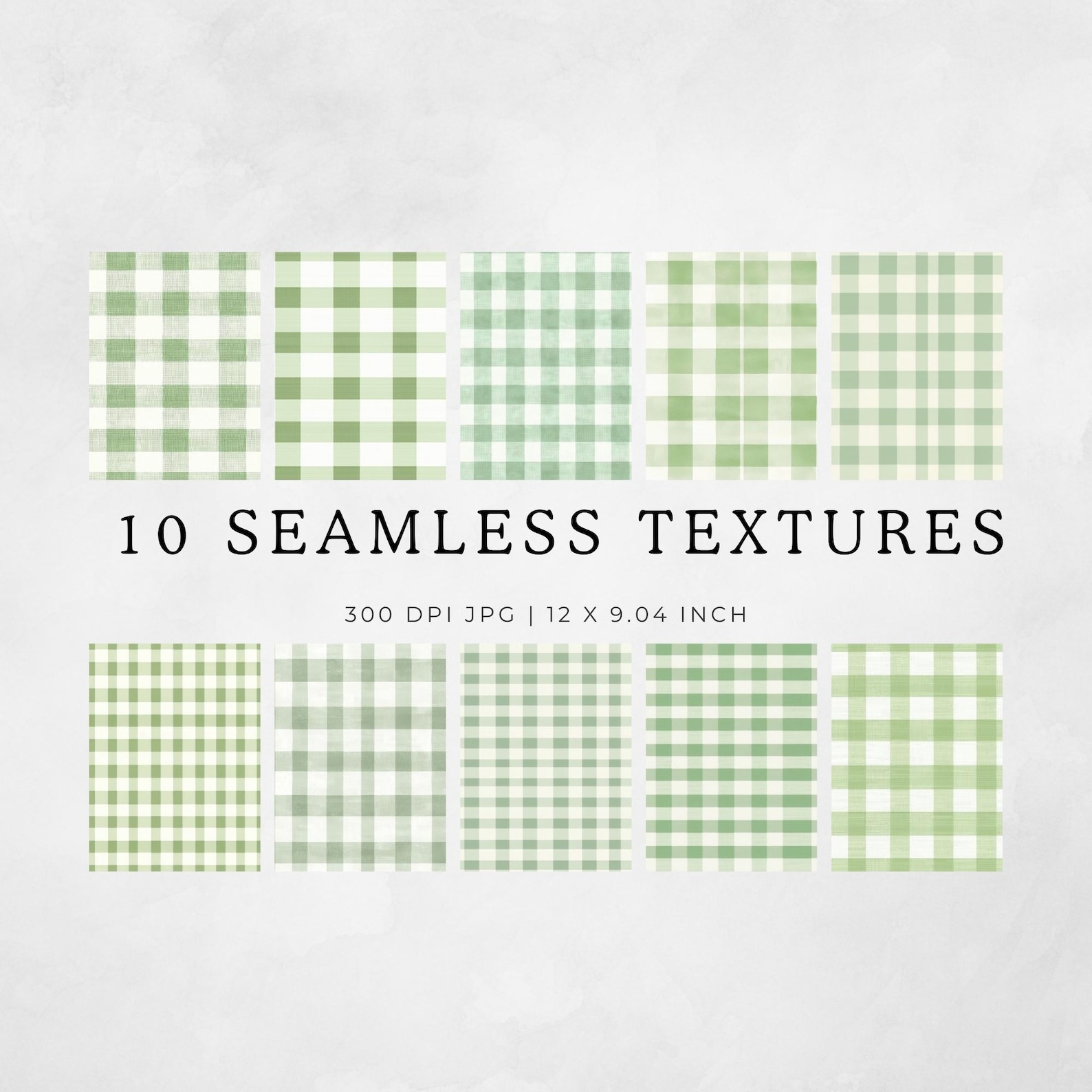 Sage Green Gingham Pattern Digital Paper, Plaid Background Texture ...