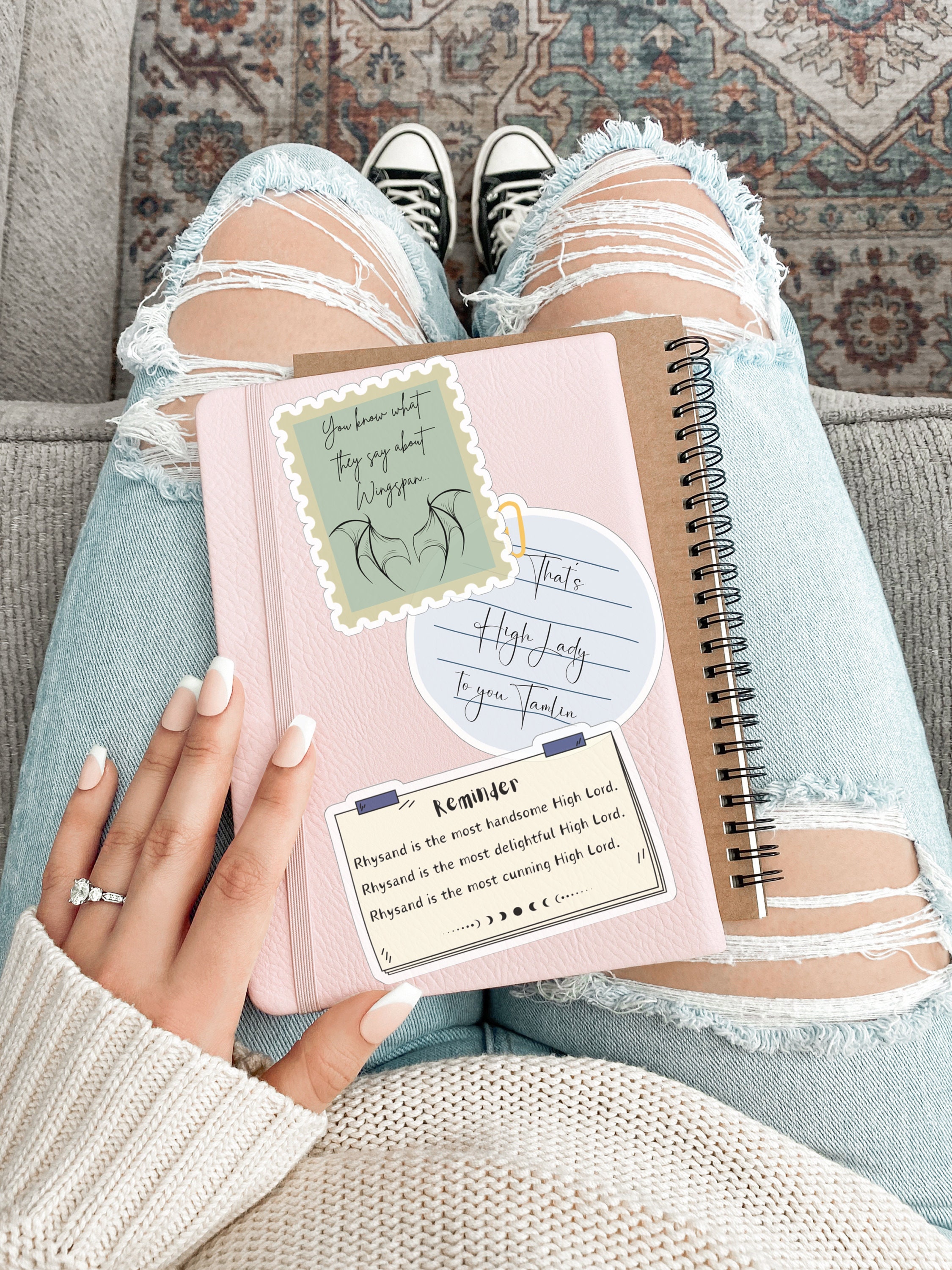 ACOTAR 6 Sticker Pack ACOMAF, to Do List Sticker, High Lord Sticker ...