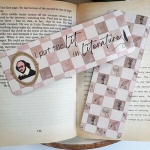 William Shakespeare Bookmark | I Put the Lit in Literature | Bookish ...