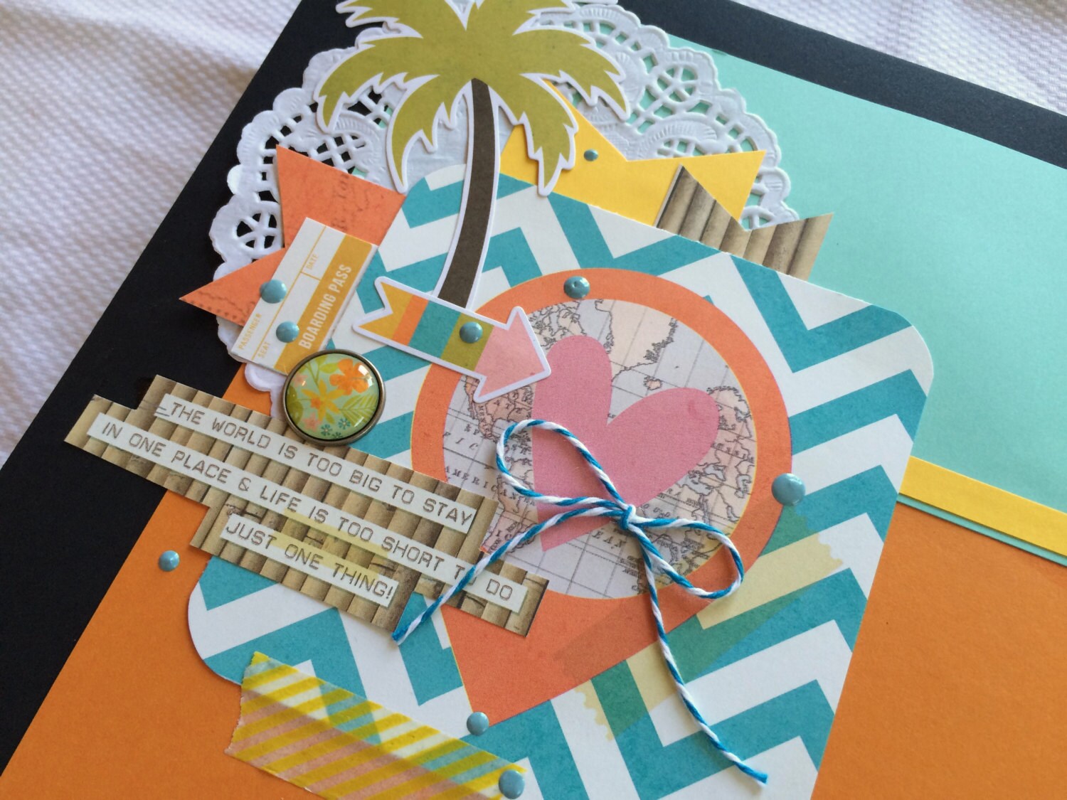 Tropical Adventure Scrapbook Album, Cruise & Island Vacation - Etsy