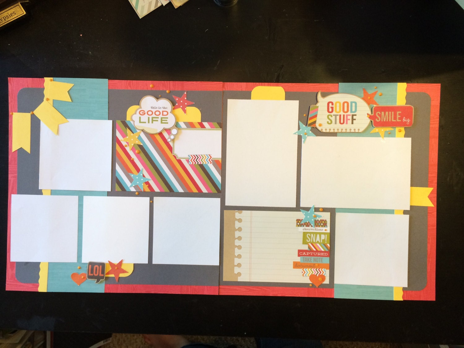 Custom Scrapbook 12 X 12 - Etsy