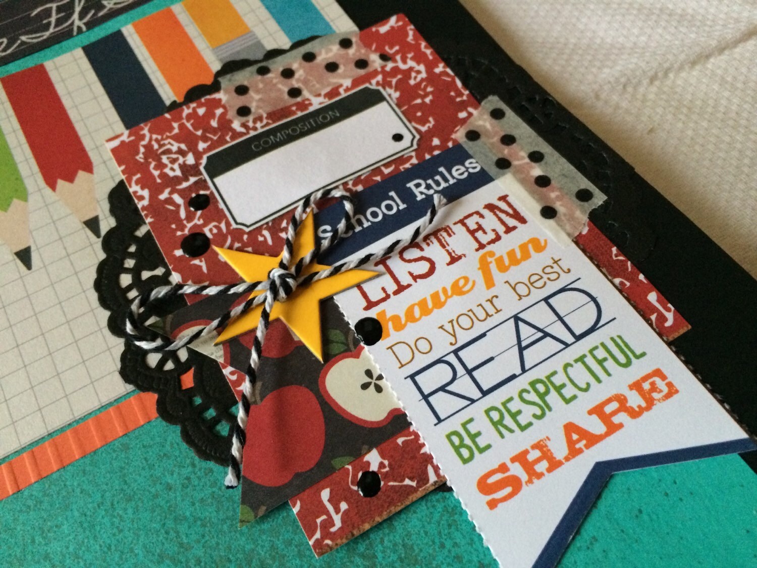 School Days Scrapbook Album, Graduation Gift, School Photos, Graduation ...