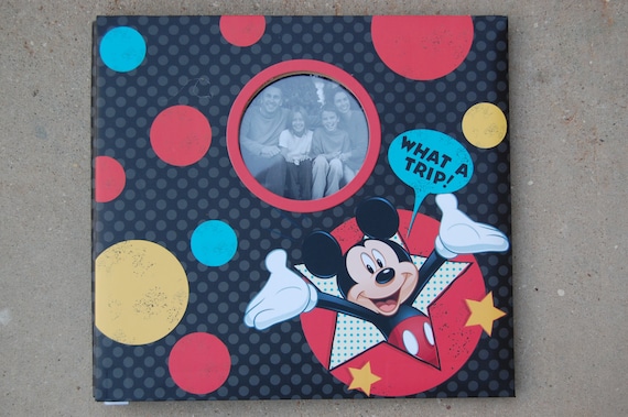 Disney Scrapbook Album Disney Scrapbook Pages With Premade Pages Best Gift for Women Etsy