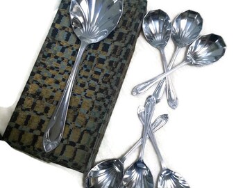 Scalloped spoons | Etsy