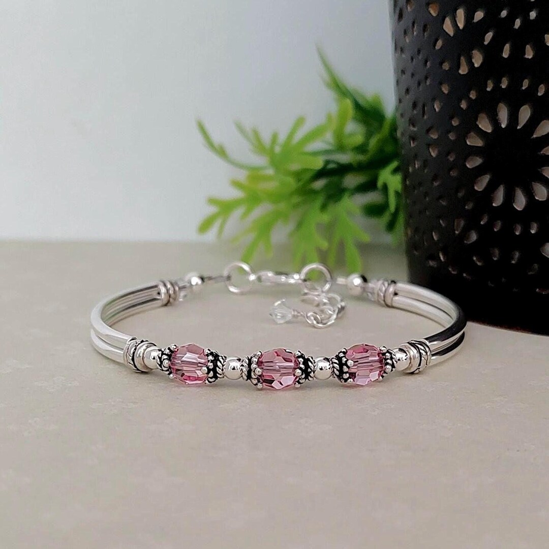 October Birthstone Bracelet for Women Birthday Gift for Her ...
