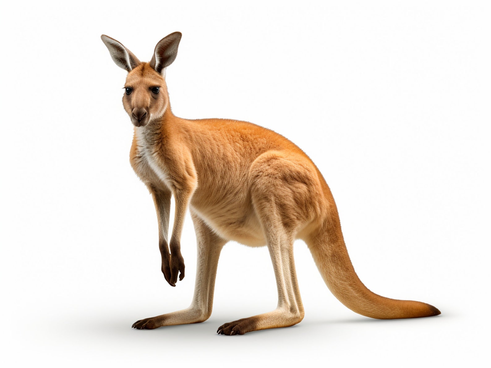 Elegant Kangaroo PNG Illustration - Etsy