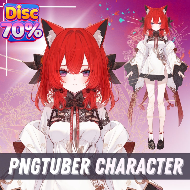 Custom PNGTUBER Pngtuber Commission Pngtuber Avatar Png Tuber Anime ...