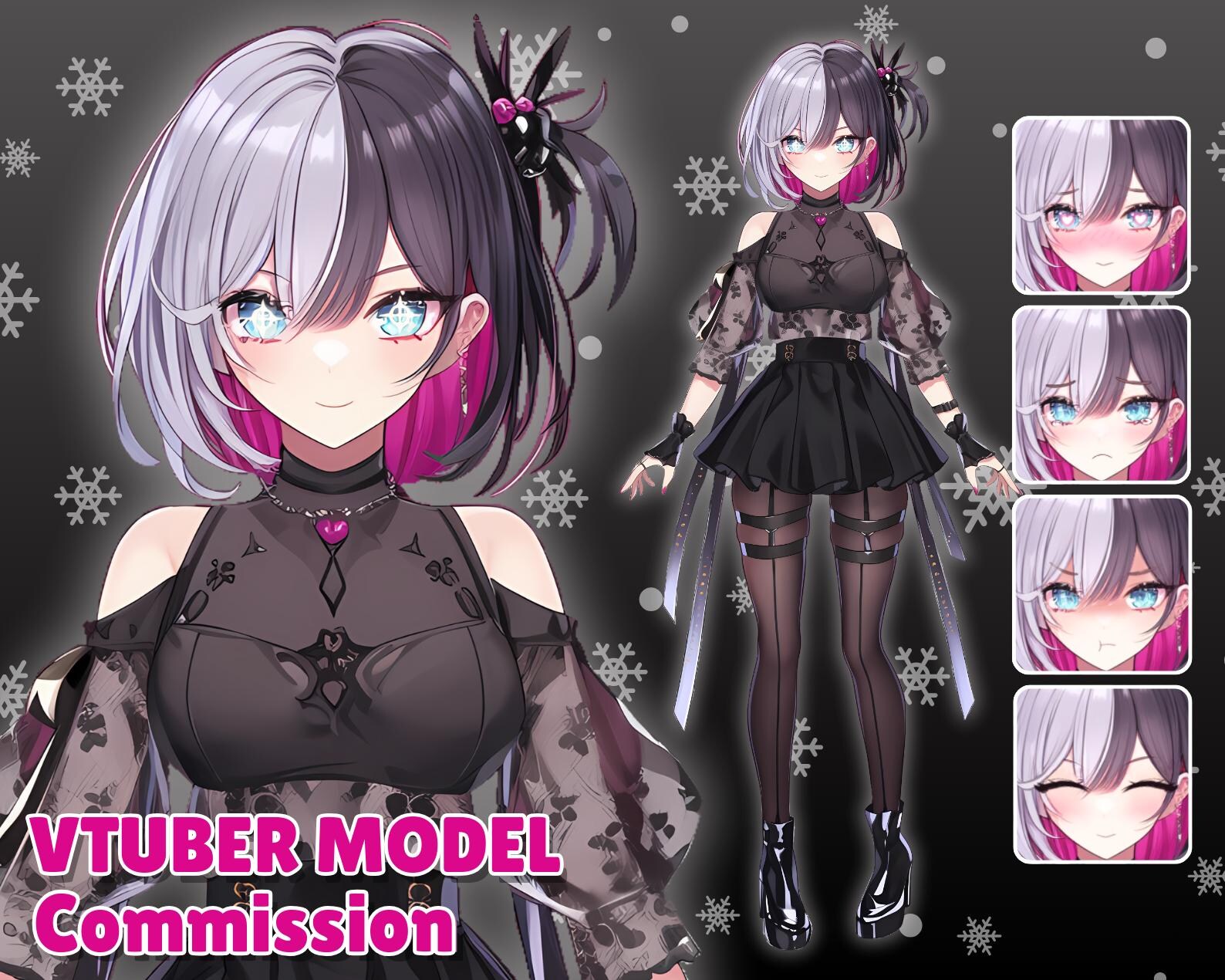 Modelo Vtuber personalizado para uso comercial / Recursos Vtuber ...