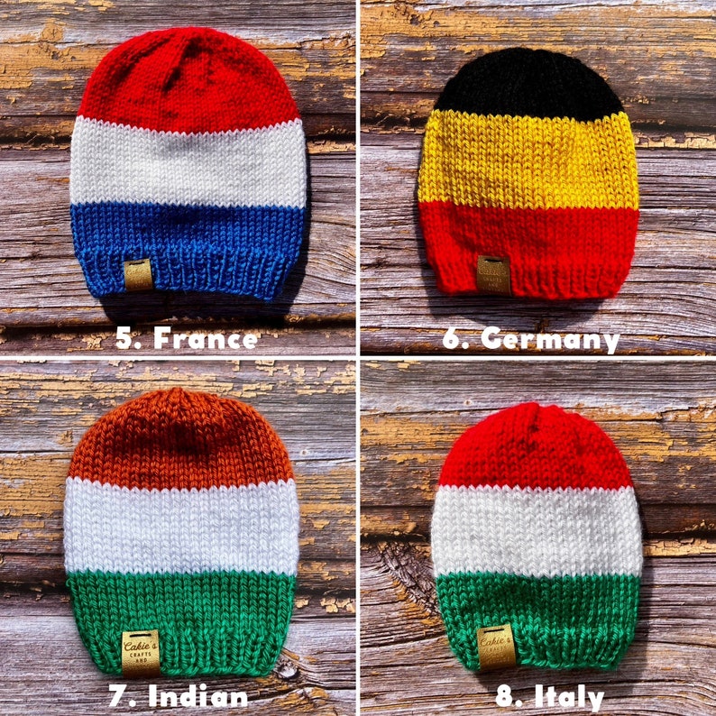 Flag Scarf & Hat Set - Etsy