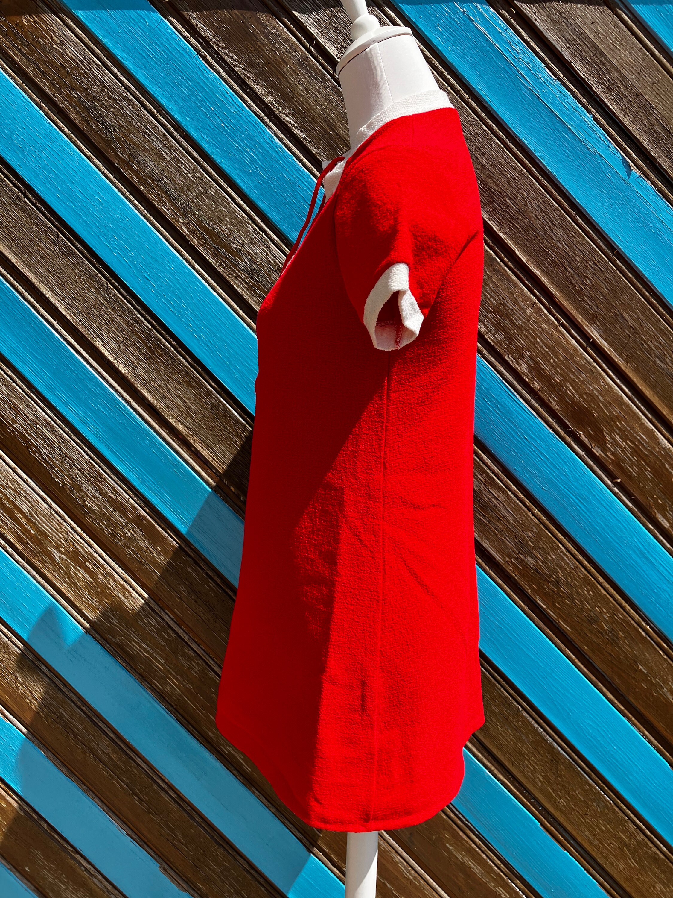 Red Mod Minidress - Etsy