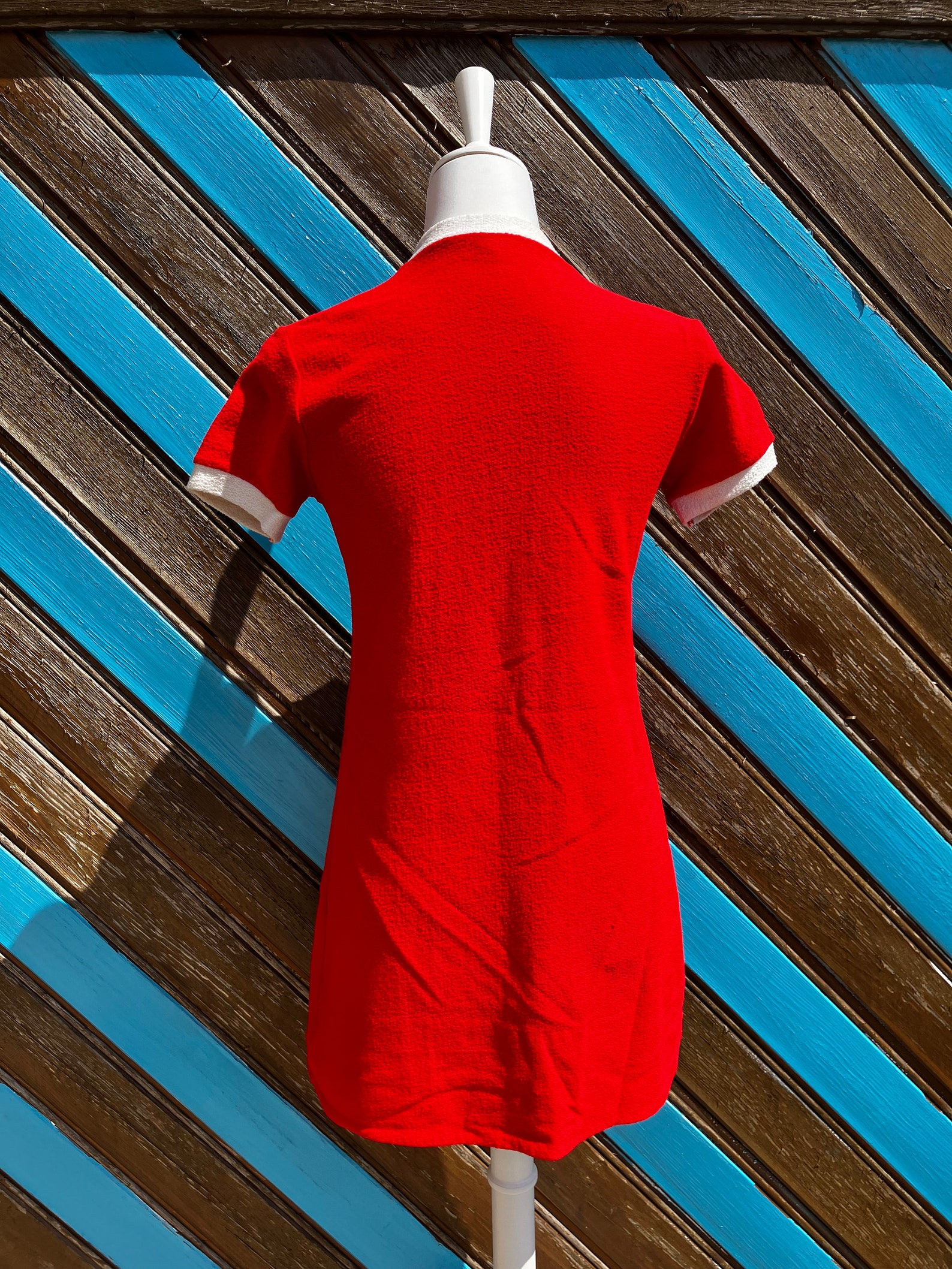 Red Mod Minidress - Etsy