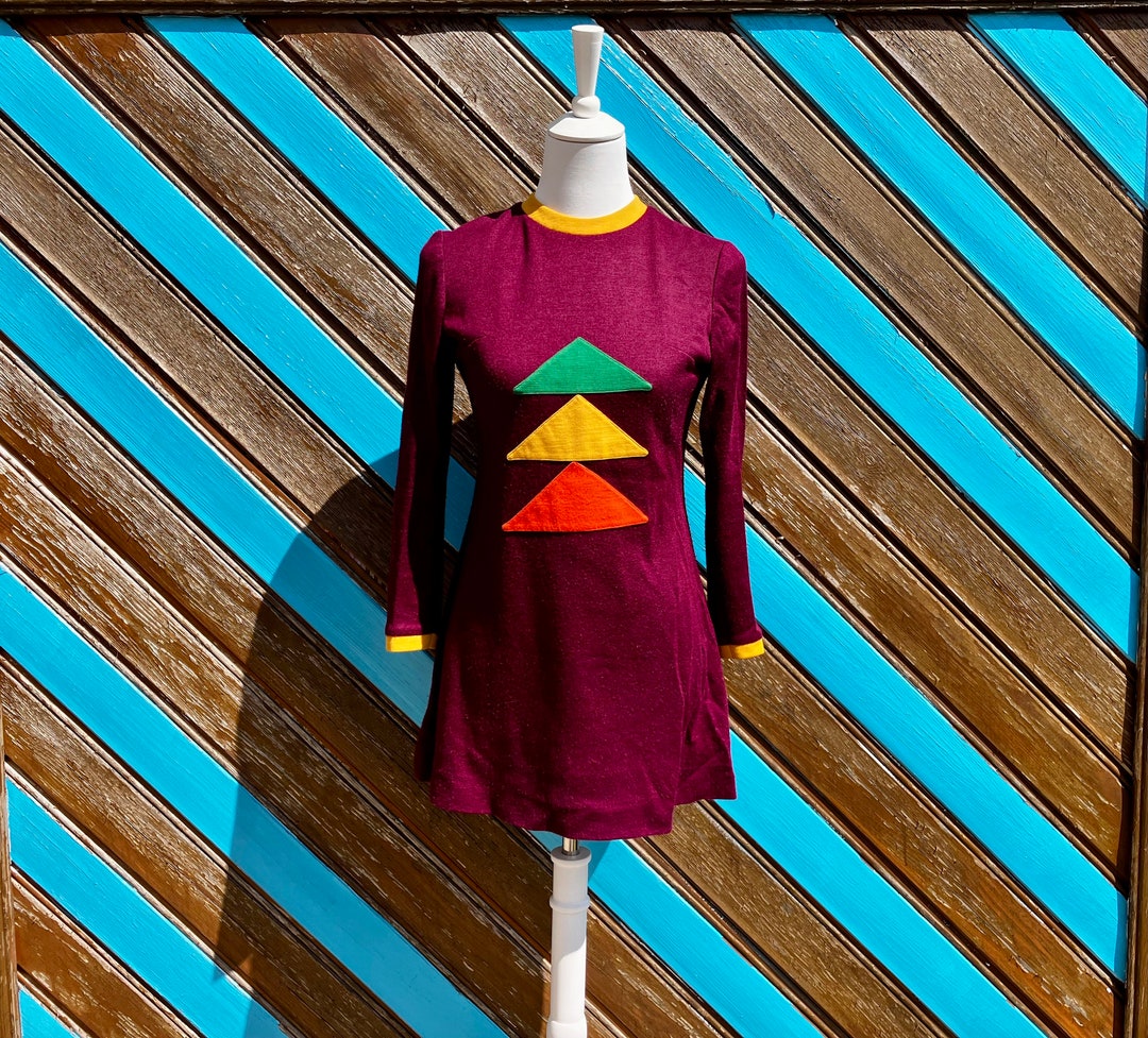 Mod Minidress - Etsy