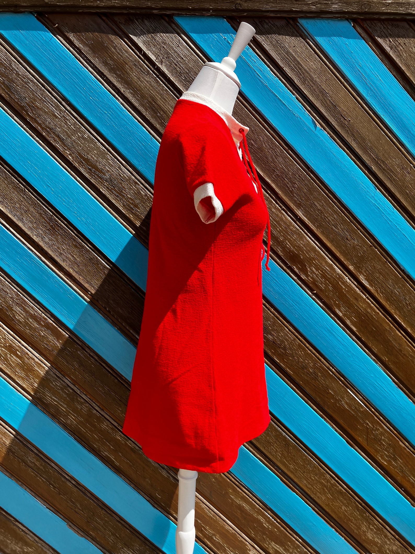 Red Mod Minidress - Etsy
