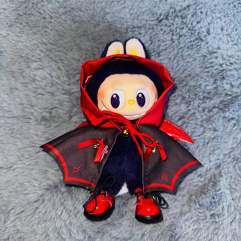 Goth Labubu Doll - Etsy