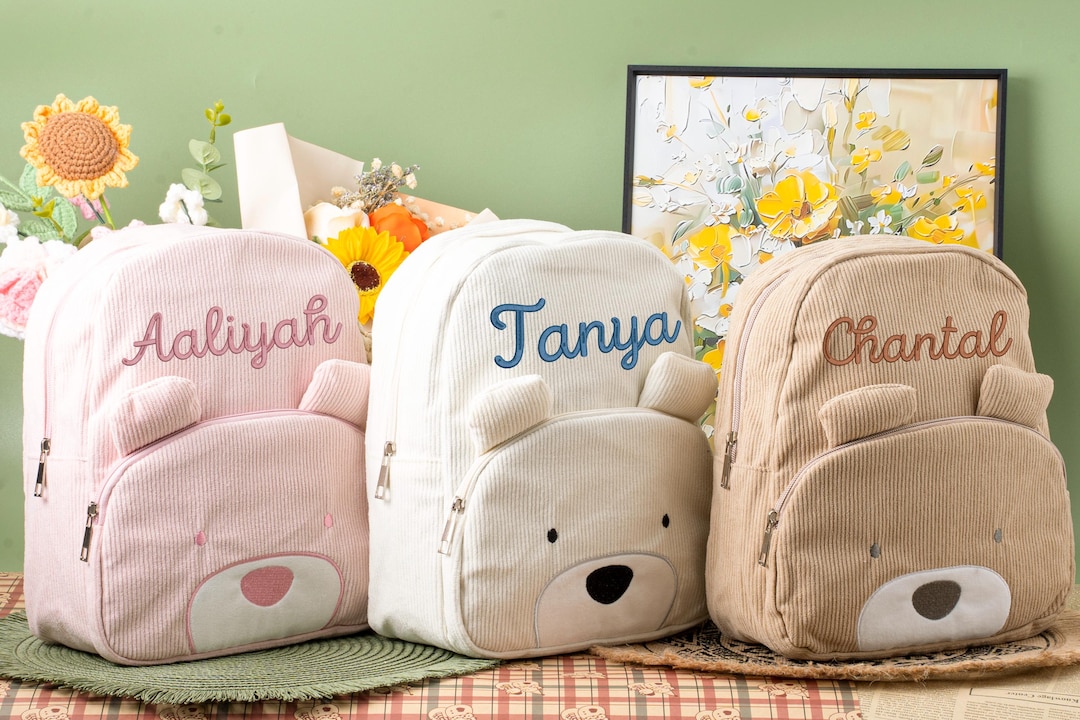 Embroidery Personalized Kids Backpack,back to School, Personalized ...